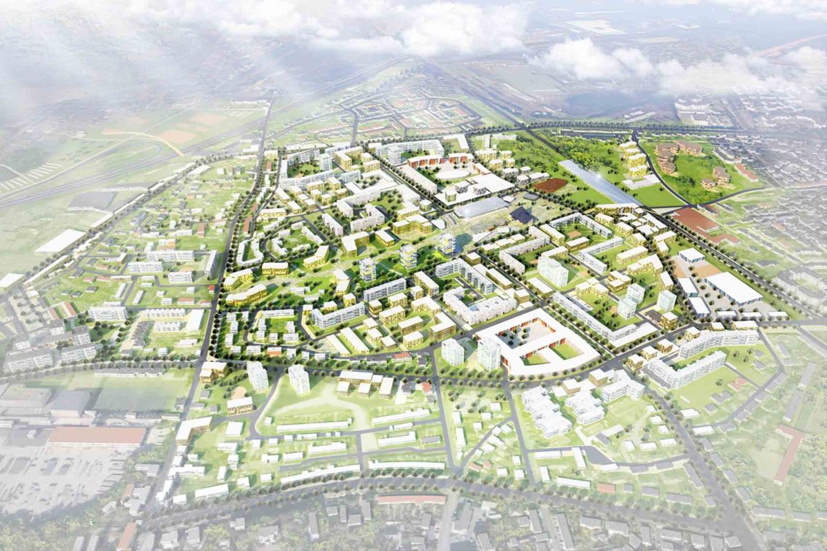 Angers (49) • Renouvellement urbain du quartier Monplaisir • Arc.Ame